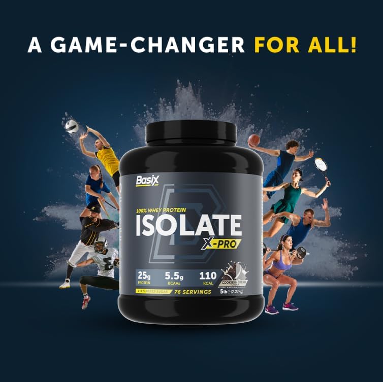 Basix 100% Whey Protein Isolate X Pro – Extreme Nutritions