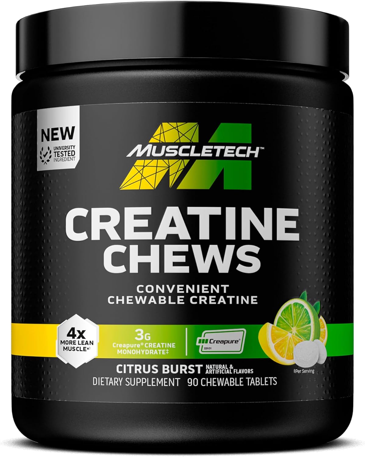 MuscleTech Creatine Chews - Creapure – Extreme Nutritions