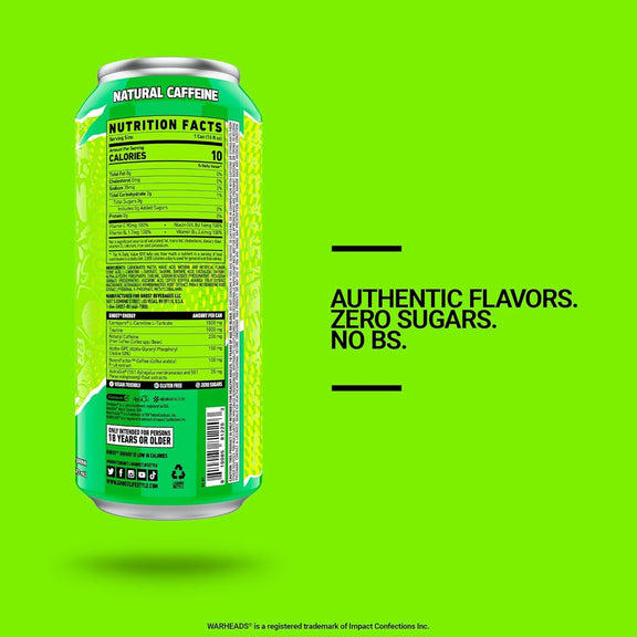 GHOST Warheads Energy Drink Cans – Extreme Nutritions