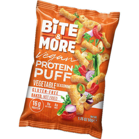 Bite & MORE Vegan Protein Puff Chips – Extreme Nutritions