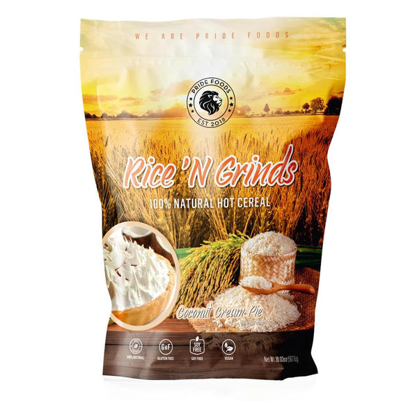 Pride Foods Rice 'N Grinds, 100% Natural Hot Rice Cereal – Extreme ...